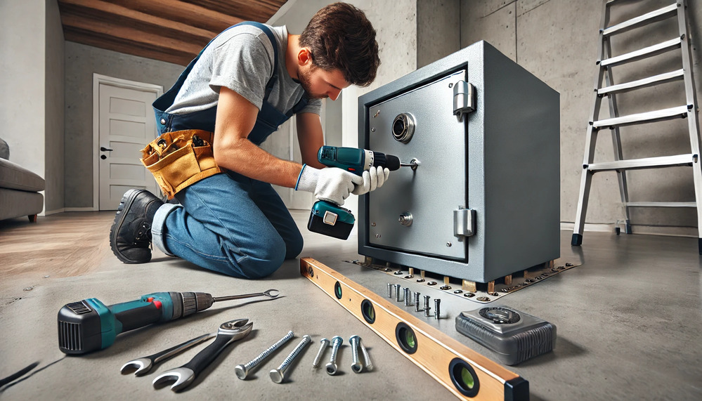 Cómo anclar una caja fuerte : herramientas y técnicas